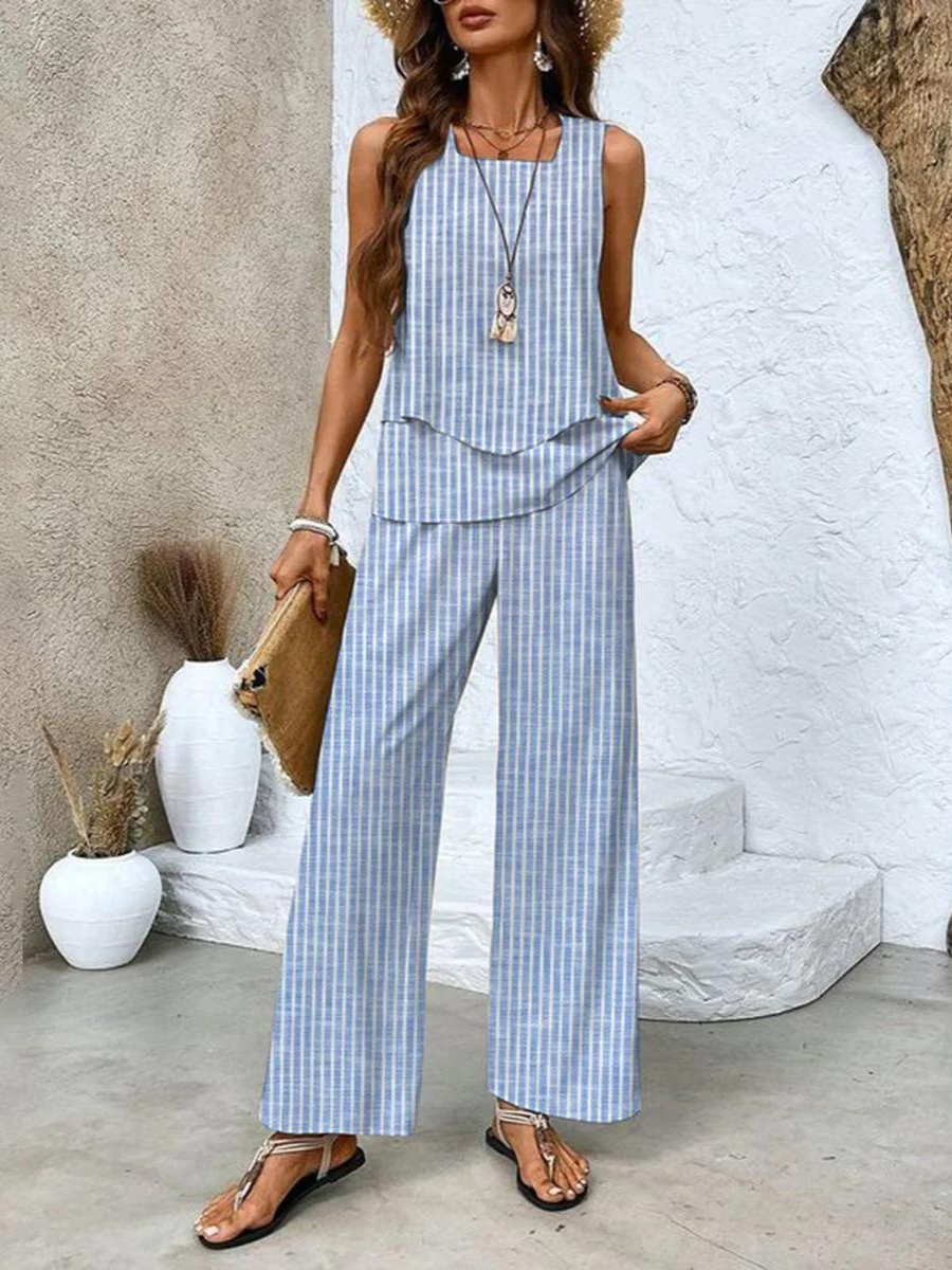 Marina™ | Elegant Summer Set (pants+top) – Samberule