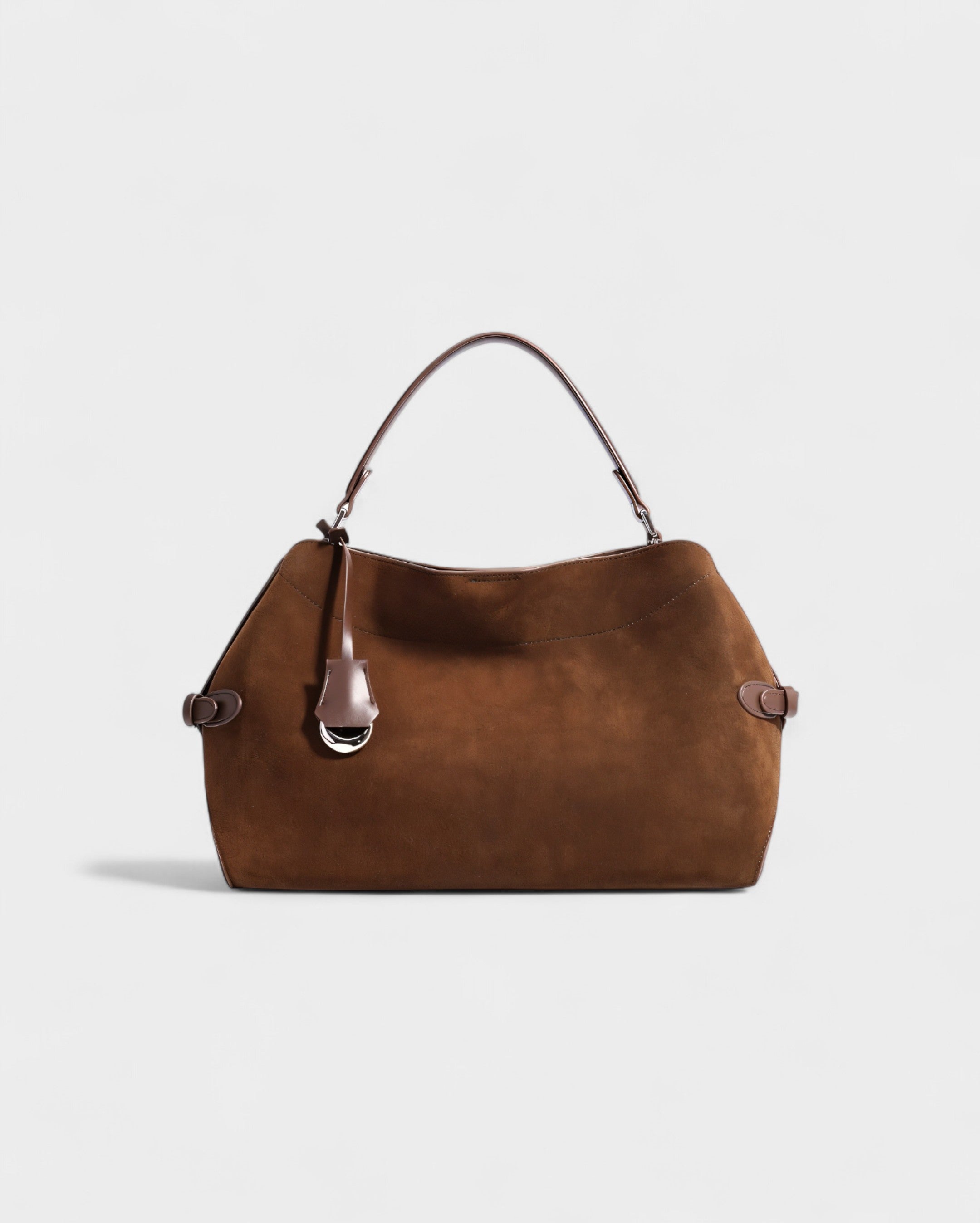 RIZANA Faux Suede Satchel Bag – Samberule